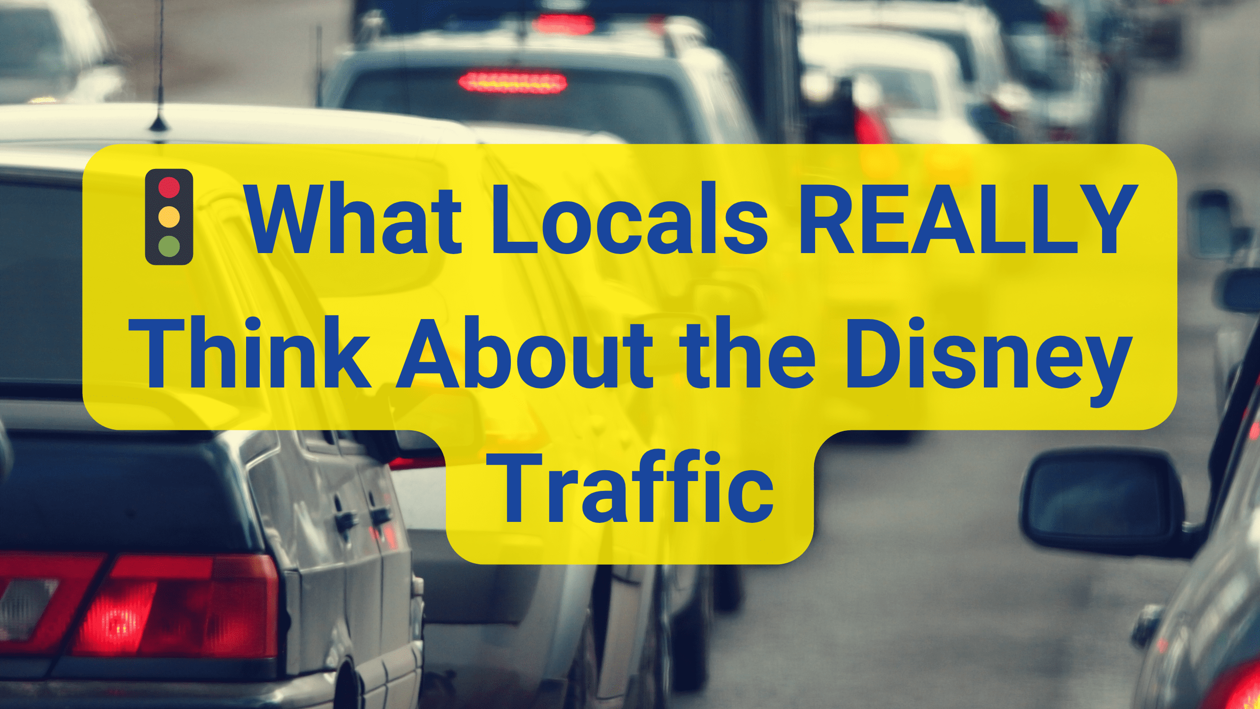 🚦 What Locals REALLY Think About the Disney Traffic | Timothy Carter